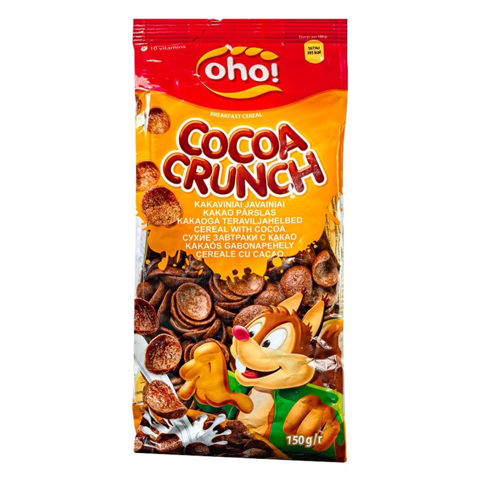 ¡Oho! Cocoa Crunch - cereales con sabor a cacao de 150g – American Uncle