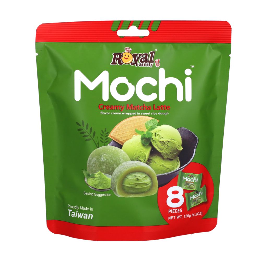 Royal Family Mochi Creamy Matcha Latte - mochi con sabor a matcha de 120g – American Uncle