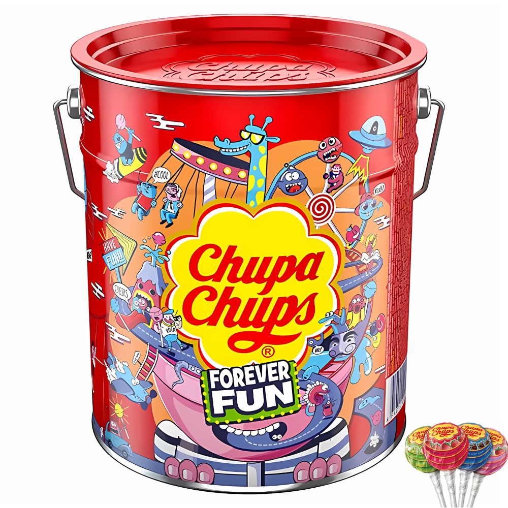 Chupa Chups Forever Fun Piruletas De Sabores Surtidos De 12g Paquete De 150 American Uncle