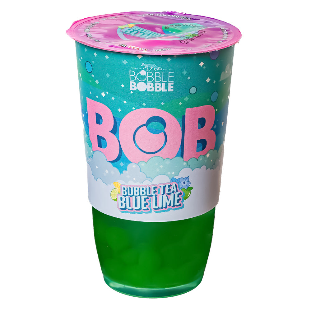 Bob Bubble Tea Blue Lime - bubble tea con sabor a limón y manzana 360ml ...