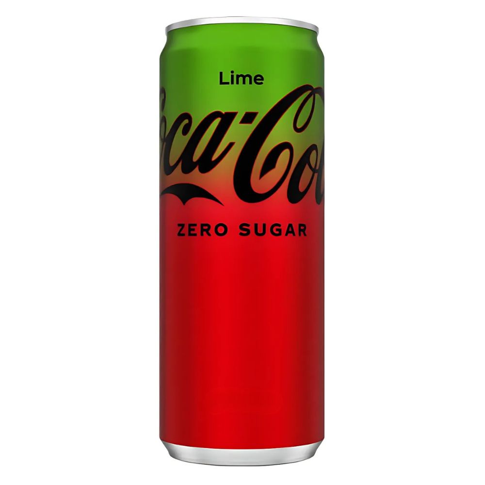 Coca Cola Lime Zero Azúcar - bebida gaseosa con sabor a lima de 250ml ...