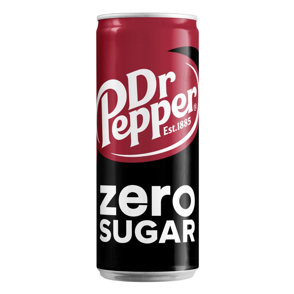 Dr Pepper Zero - bebida de vainilla y cereza sin azúcar de 330ml ...