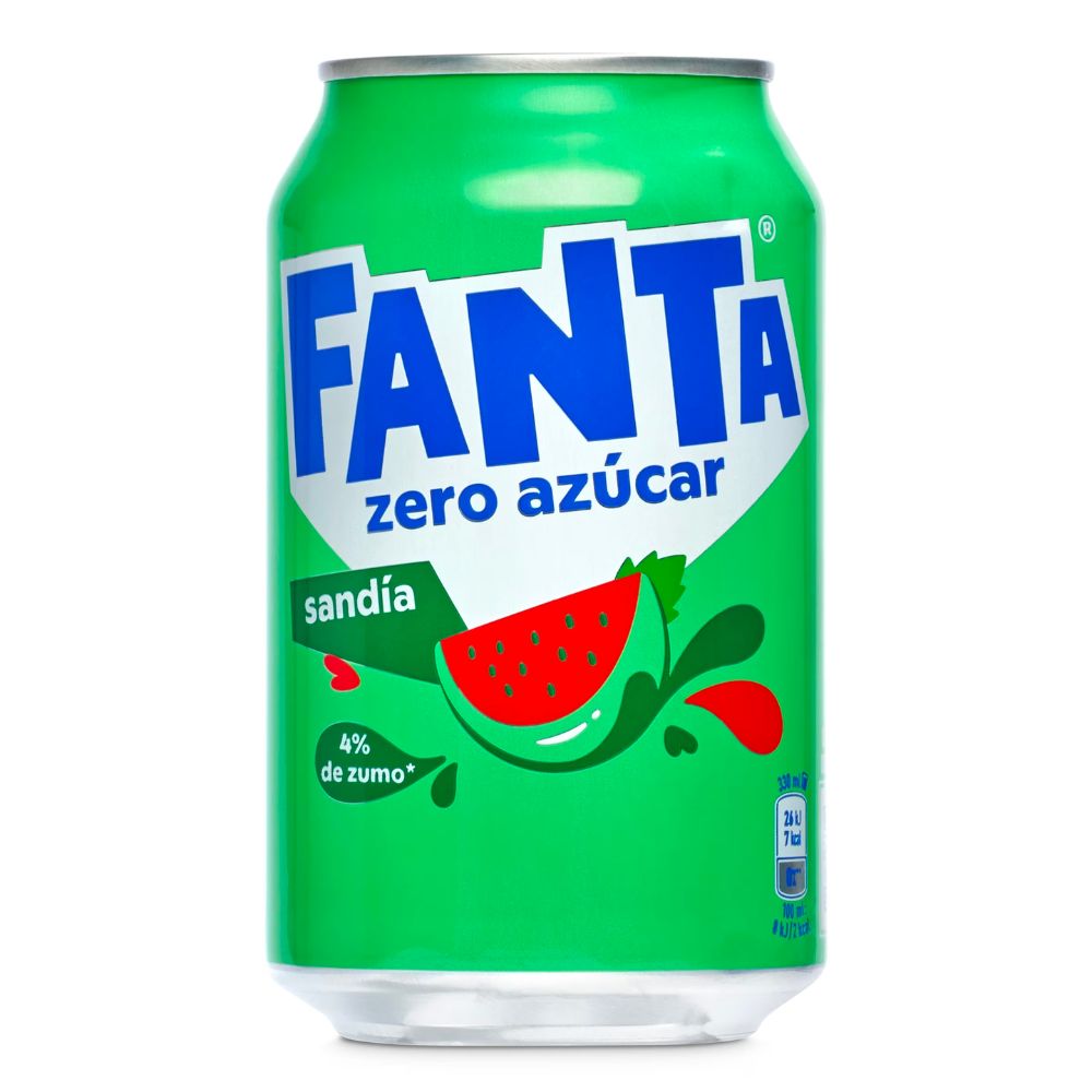 Fanta Sandía - bebida gaseosa con sabor a sandía de 330ml – American Uncle