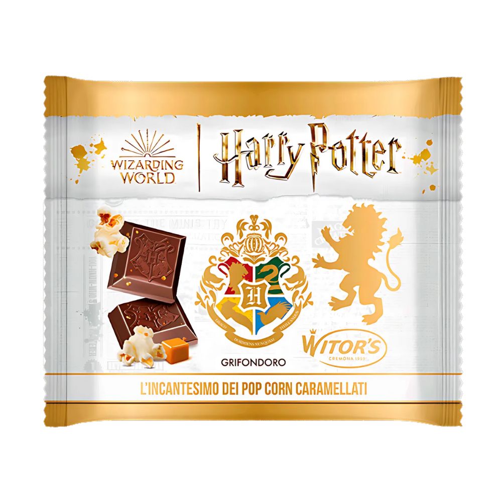 Harry Potter Milk Choco Bar With Popcorn Caramel - tableta de chocolate ...