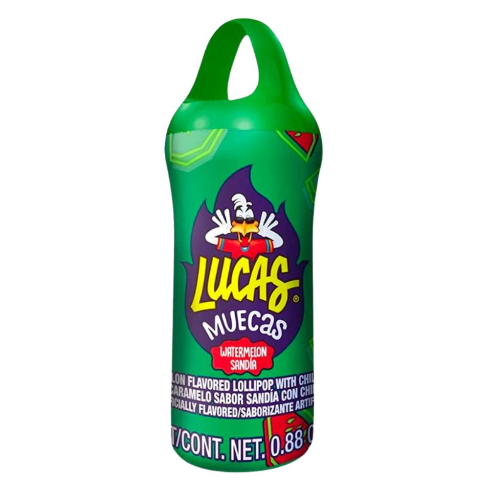 Lucas Muecas Watermelon Sandía - caramelo con sabor a sandía con polvo ...