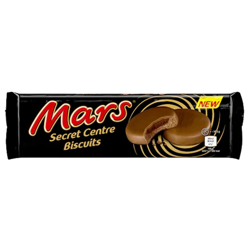 Mars Secret Centre Biscuits - galleta con relleno sabor caramelo y ...