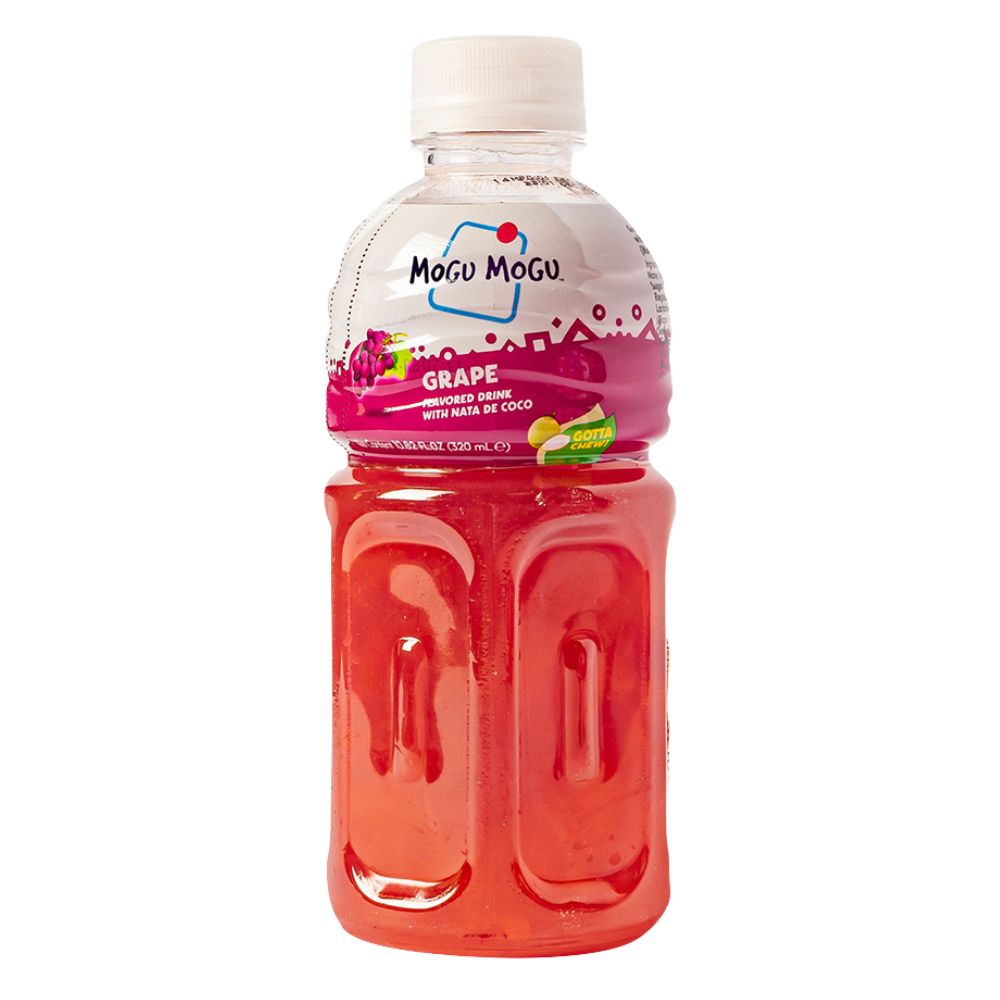 Mogu Mogu Grape Flavored Drink - bebida con sabor a uva con nata de coco de 320ml – American Uncle