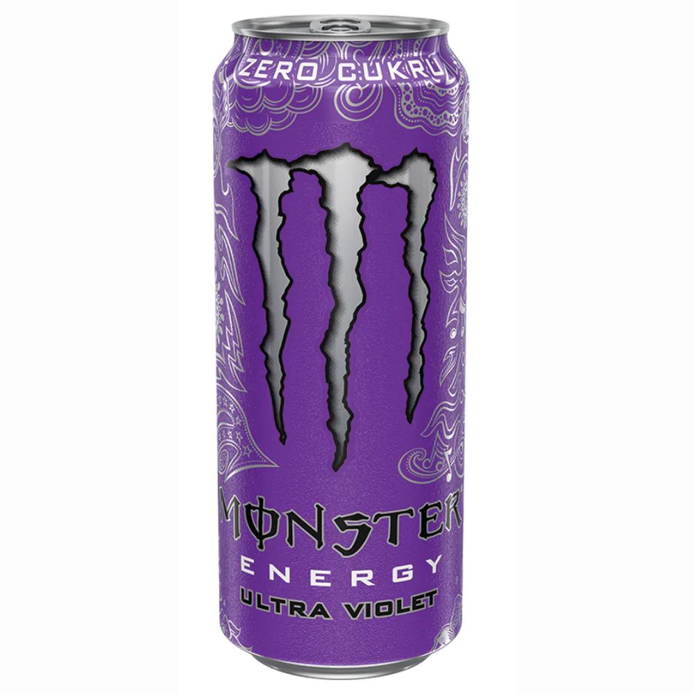 Monster Energy Ultra Violet - energy drink de uva de 500 ml – American ...