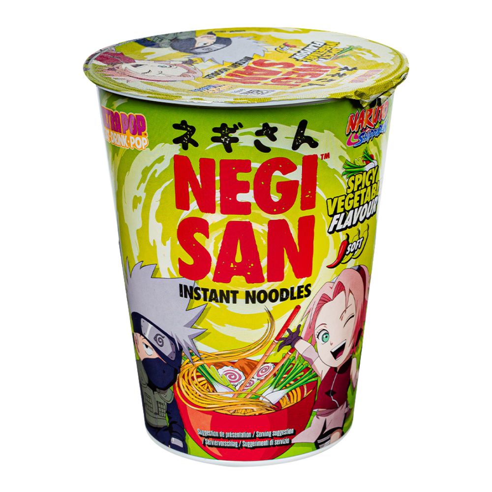 Naruto Ultra Pop Instant Noodles Spicy Vegetables of Sakura y Kakashi ...