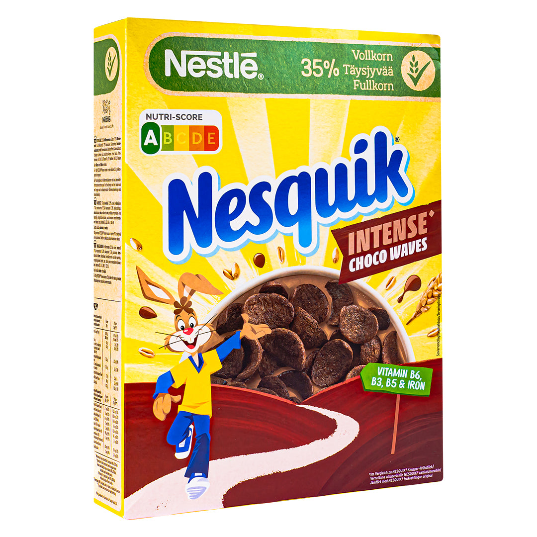 Nesquik Intense Choco Waves Cereales De Chocolate De 300g American