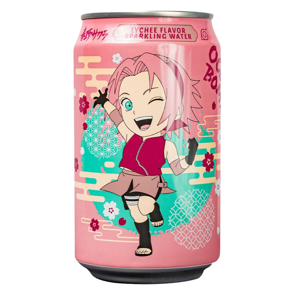 Ocean Bomb Sakura Lychee Sparkling Water - bebida gaseosa aromatizada ...