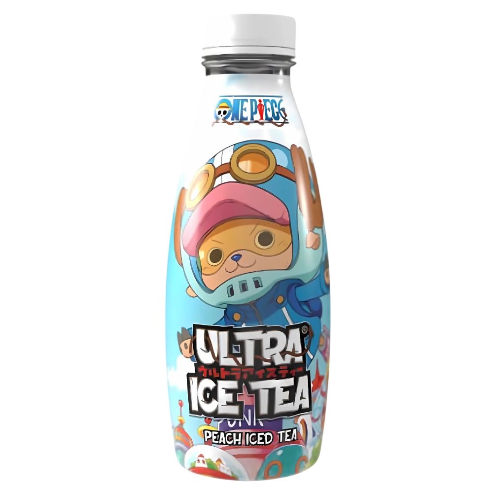 One Piece Ultra Ice Tea Peach Chopper Egghead - té negro con jugo de ...
