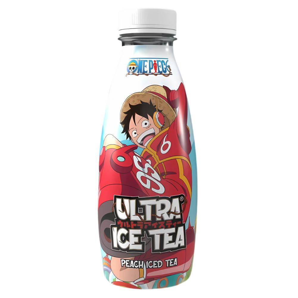 One Piece Ultra Ice Tea Peach Luffy - té negro con jugo de durazno de ...