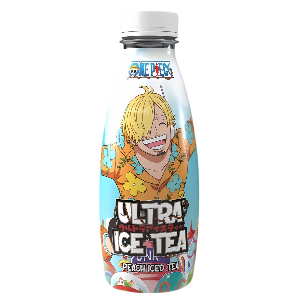 One Piece Ultra Ice Tea Peach Sanji - té negro con jugo de durazno de ...