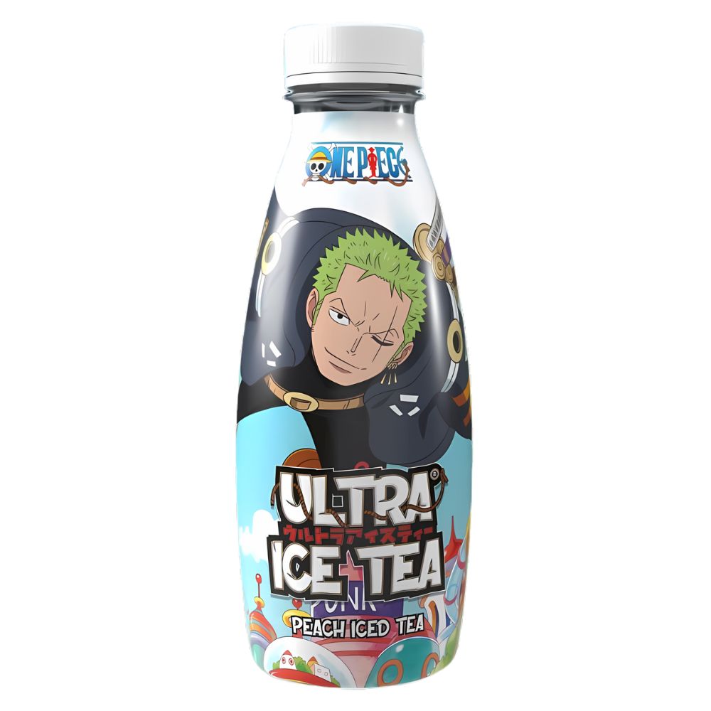 One Piece Ultra Ice Tea Peach Zoro - té negro con jugo de durazno de ...