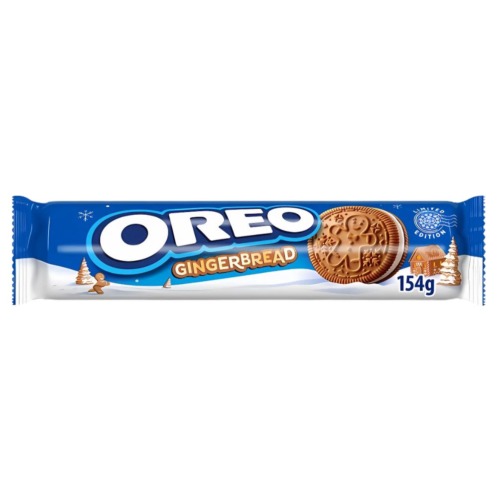 Oreo Gingerbread Edición Limitada - galletas de jengibre con crema de ...