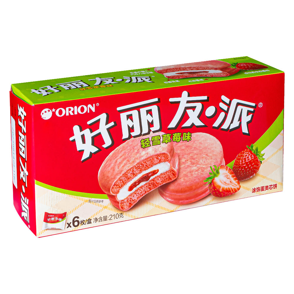 Orion Pie Sabor a Fresa - pastelitos rellenos de fresa de 210g ...