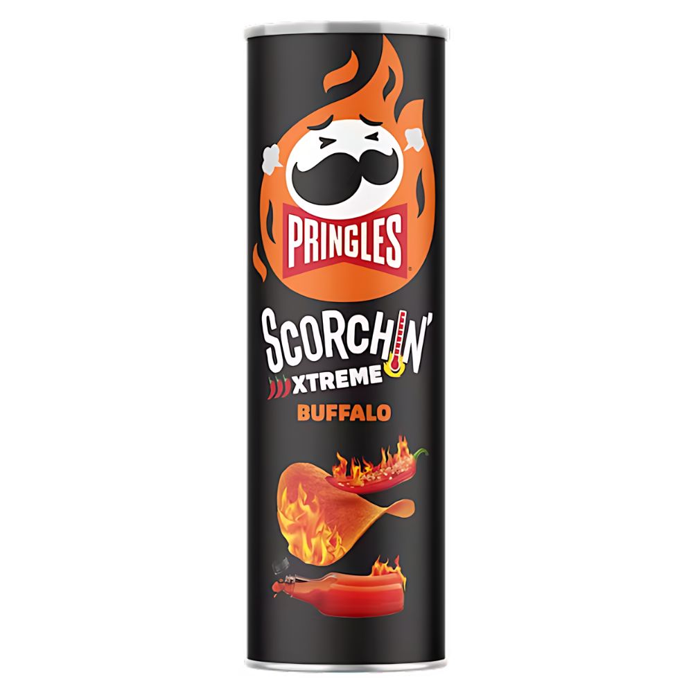 Pringles Scorchin Xtreme Buffalo - patatas fritas con sabor a salsa ...