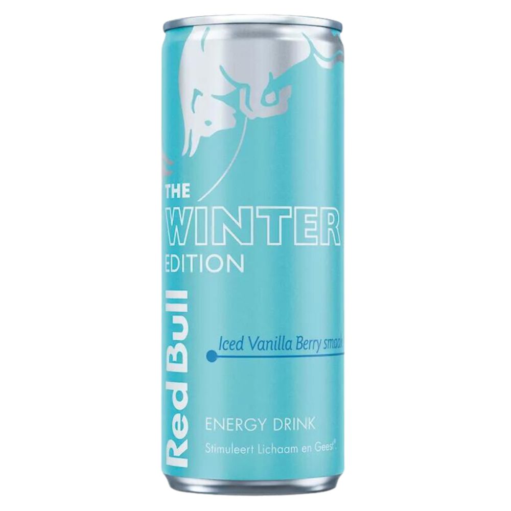 Red Bull The Winter Edition Iced Vanilla Berry Smaak - bebida ...