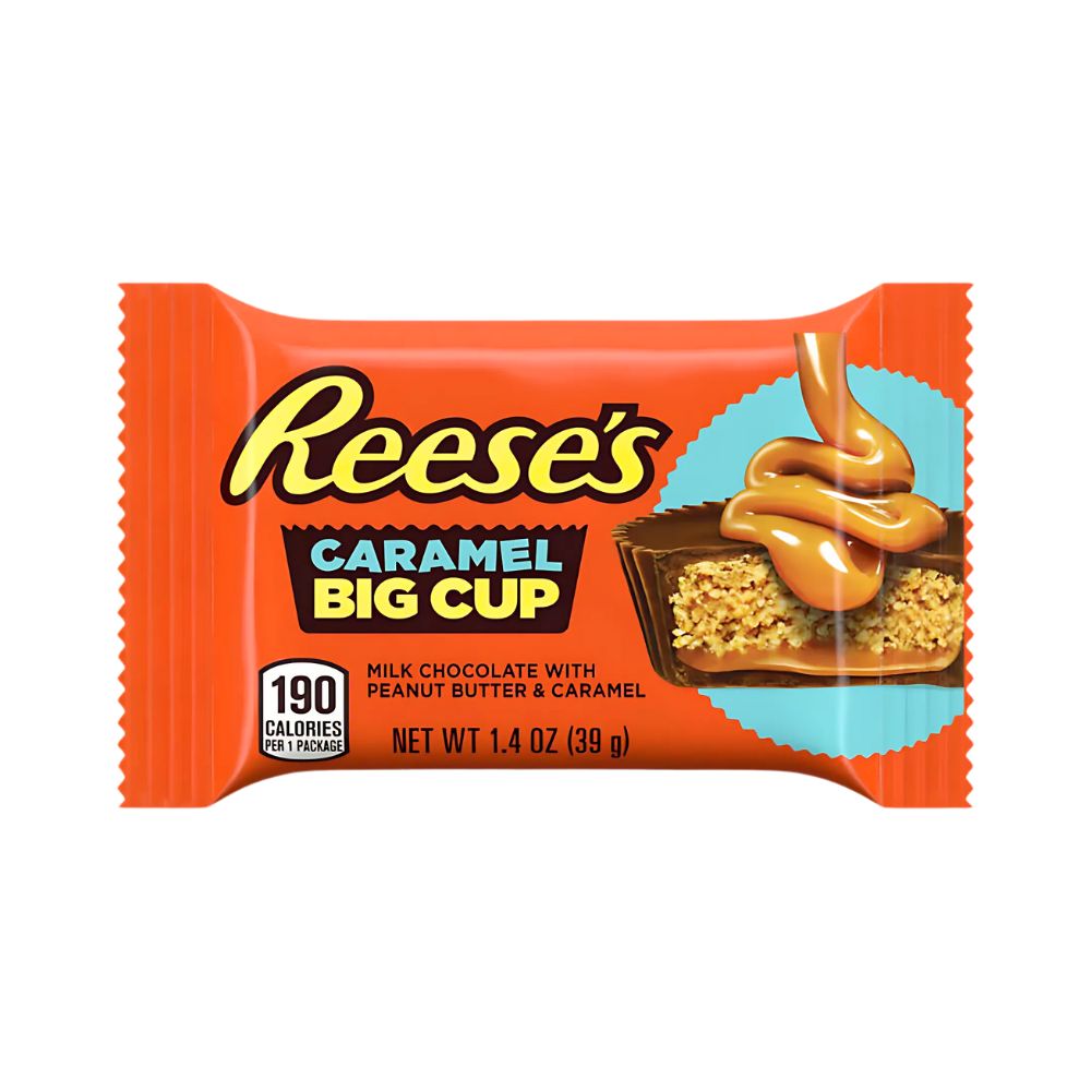 Reese's Caramel Big Cup - chocolatina con mantequilla de maní y ...