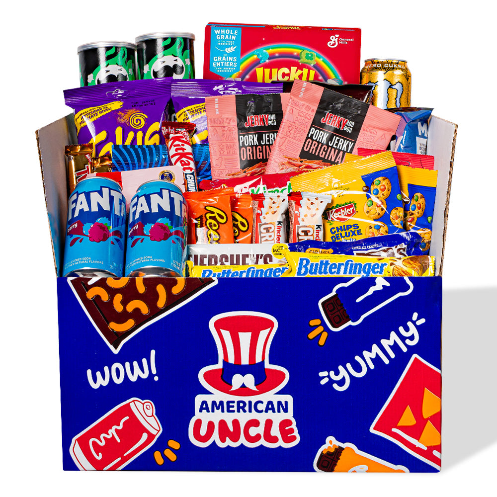 Snack box de 80 productos internacionales: dulce - salado y bebidas ...