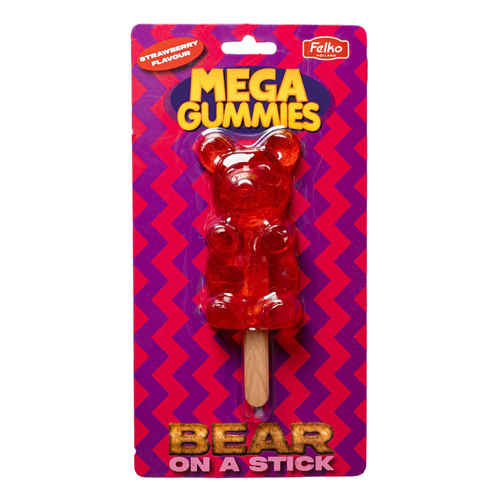 Mega Gummies Bear On A Stick - caramelo gomoso gigante con forma de oso ...
