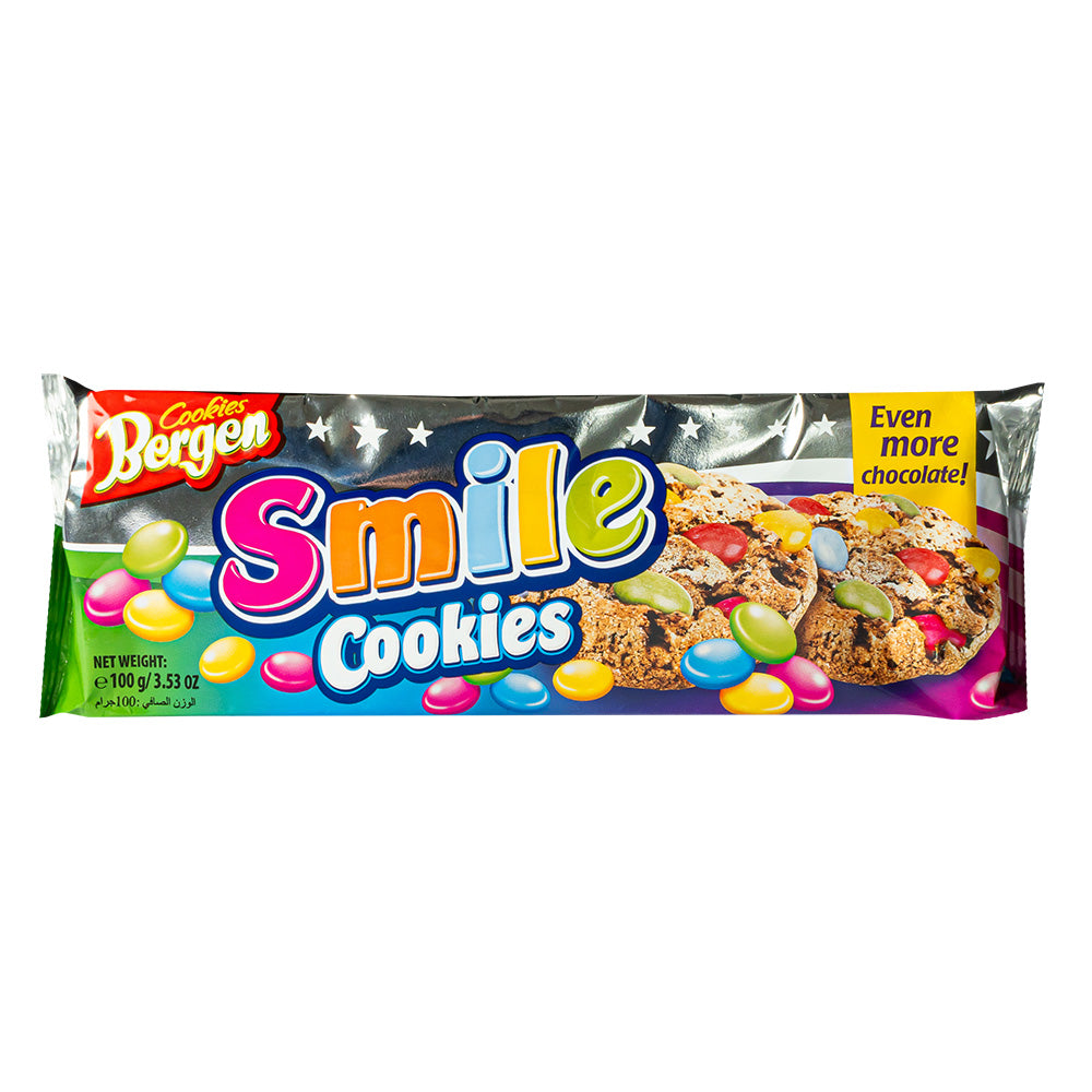 Cookies Bergen Chocolate Chip Smile - galletas con chispas de chocolate ...
