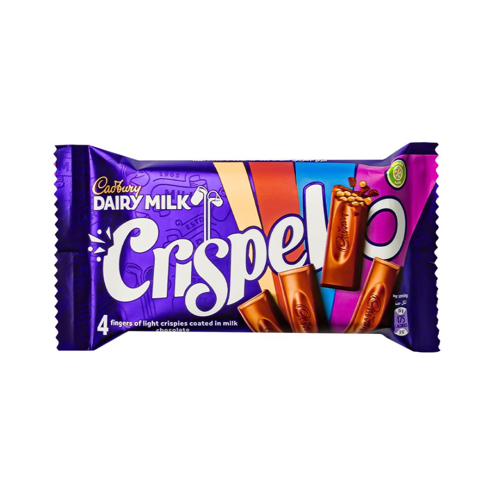 Cadbury Crispello - oblea crujiente cubierta de chocolate con leche de ...