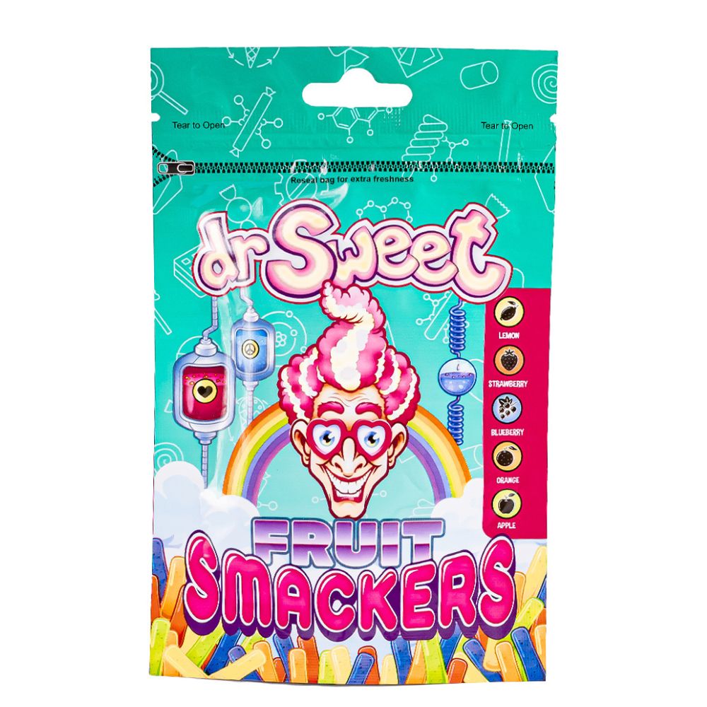 Dr. Sweet Fruit Smackers - caramelos de frutas de 50g – American Uncle