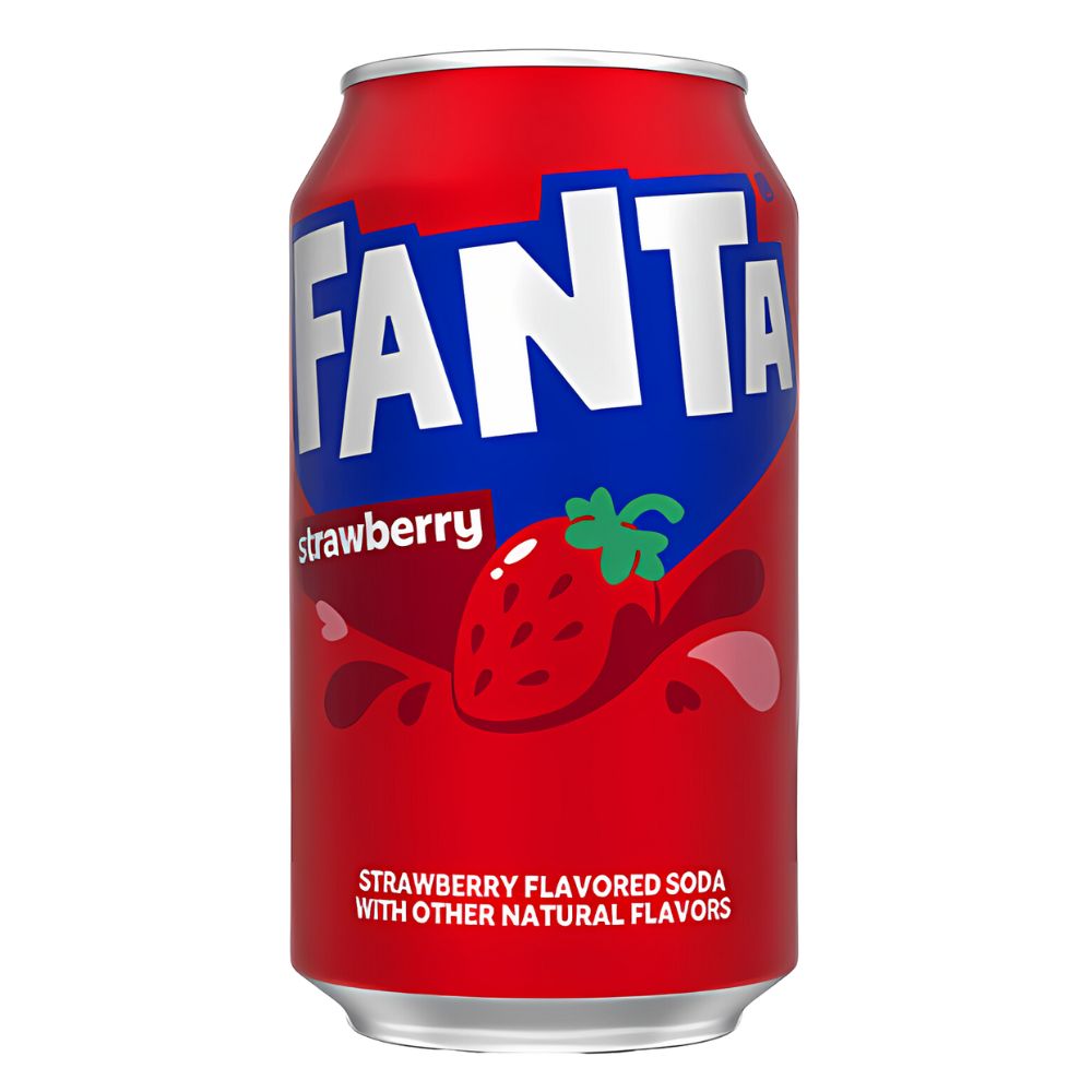 Fanta Strawberry - bebida de fresa de 355 ml – American Uncle