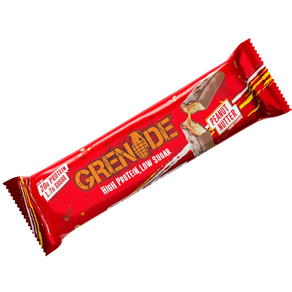 Grenade Peanut Butter - barra proteica con sabor a mantequilla de maní ...