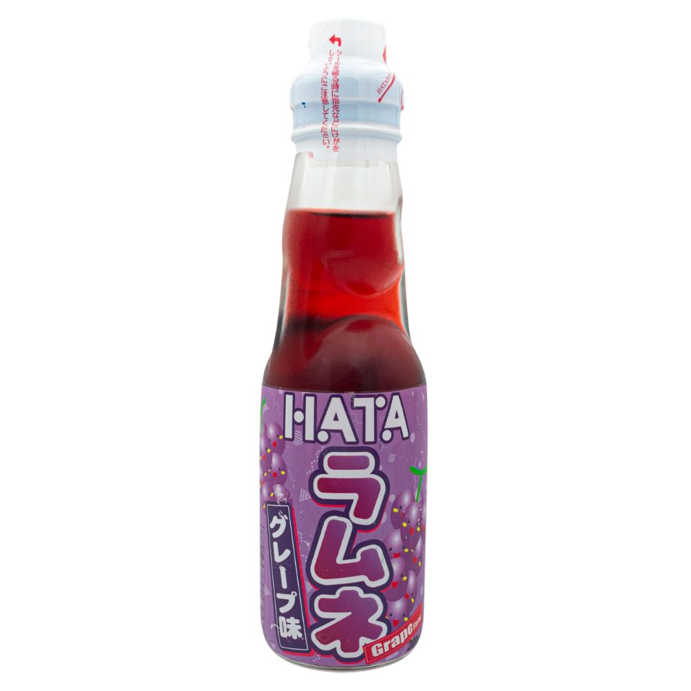 Hata Ramune Grape - bebida gaseosa con sabor a uva de 200ml – American ...