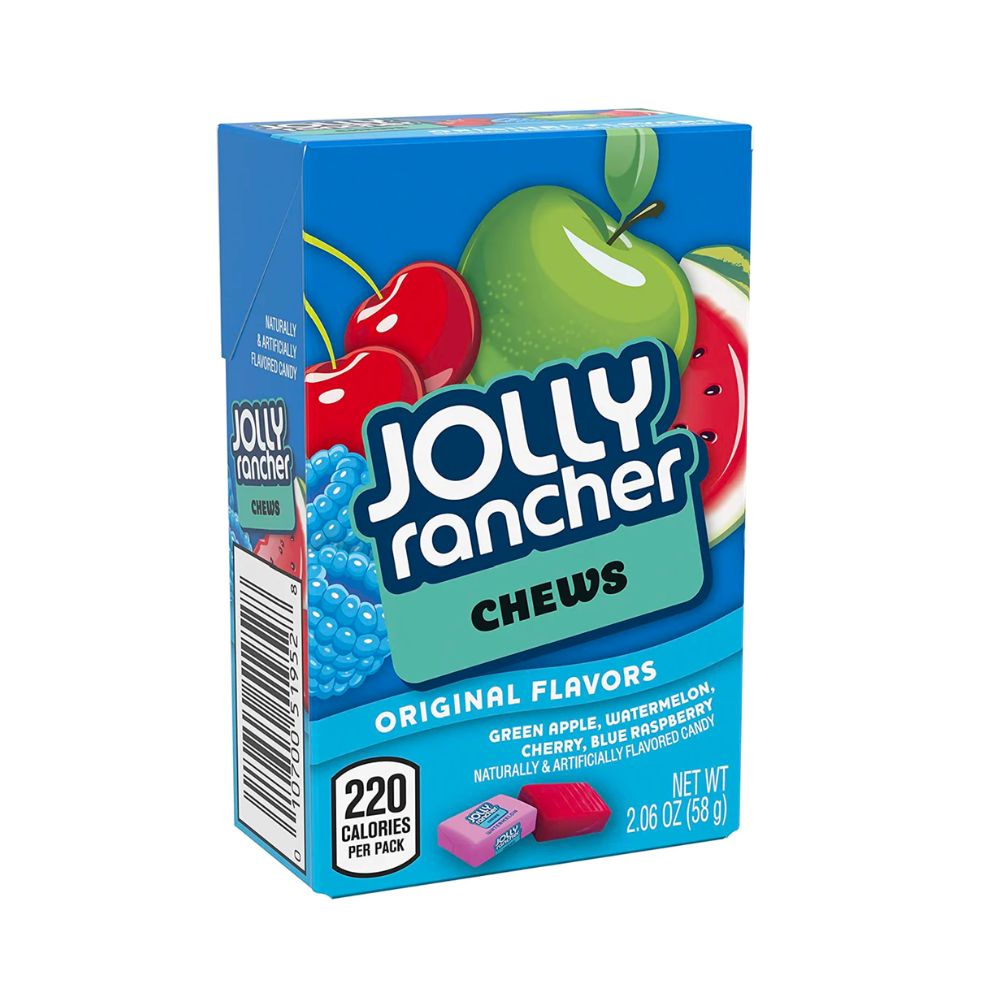 Jolly Rancher Chews Original Fruit - chicle de frutas de 58g – American ...