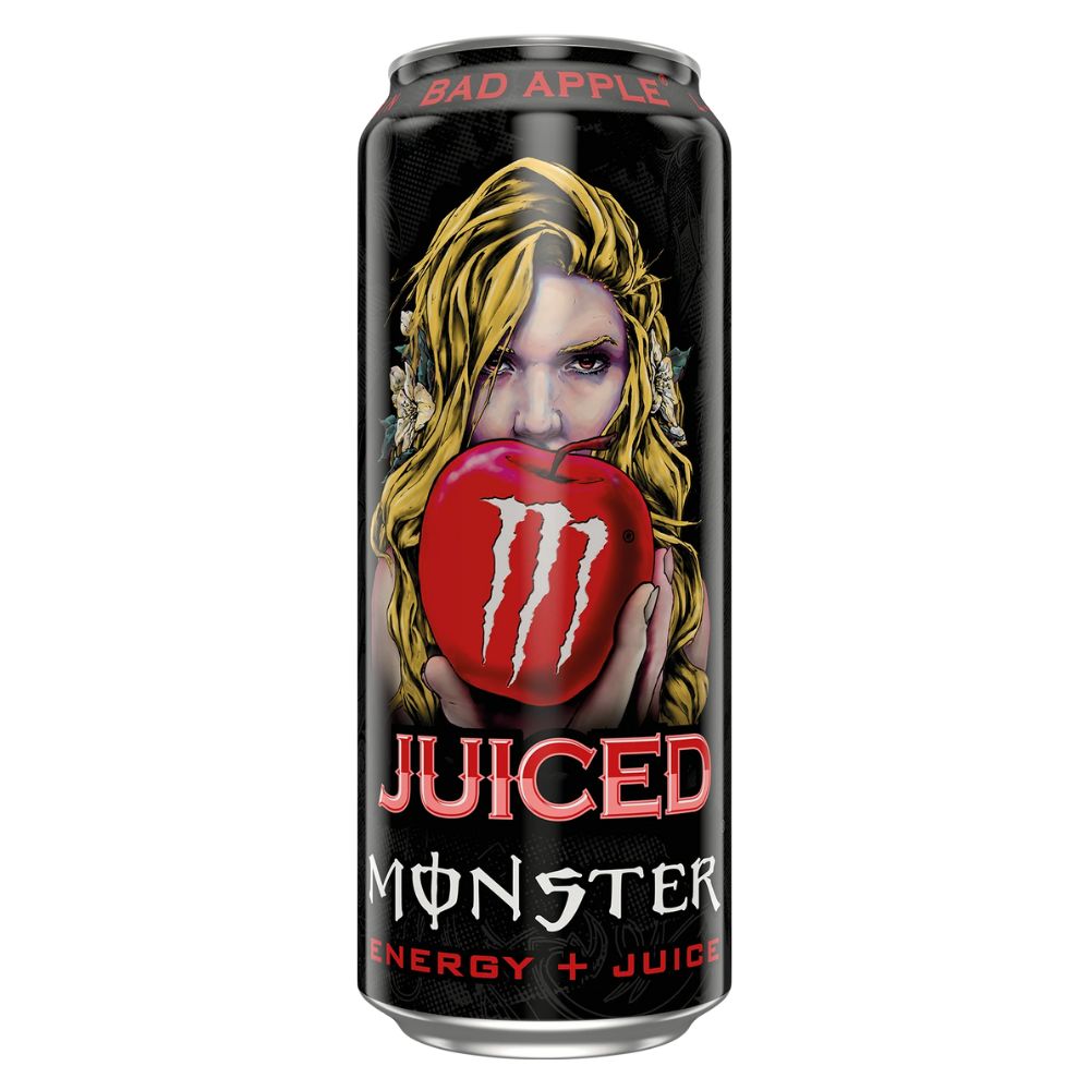 Juiced Monster Bad Apple - energy drink con sabor a manzana de 500ml ...