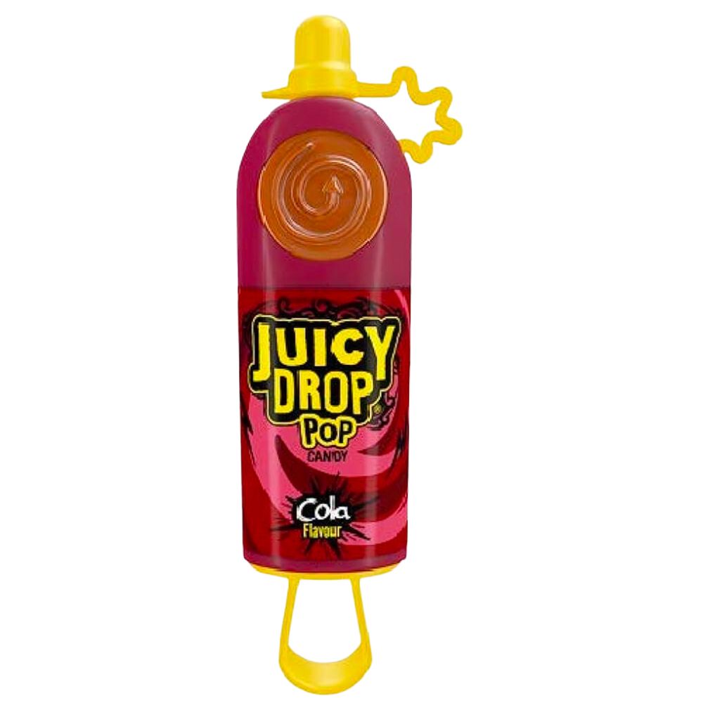 Juicy Drop Pop Cola Paleta Con Caramelo Líquido Con Sabor A Cola De