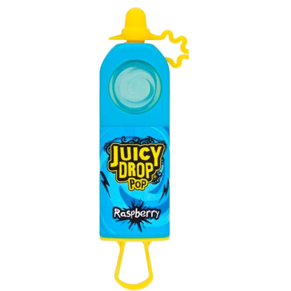 Juicy Drop Pop Raspberry - piruleta con caramelo líquido con sabor a ...