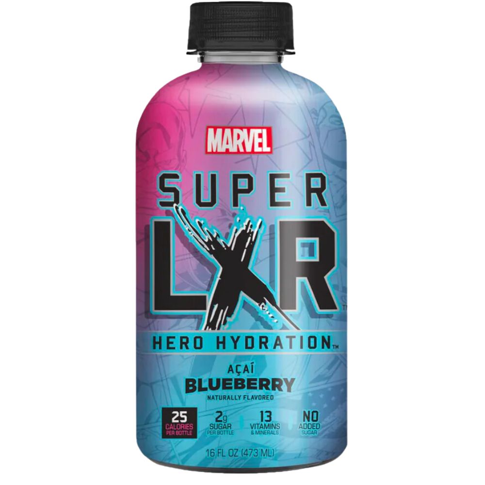 AriZona x Marvel Super LXR Hero Acai Blueberry - energy drink con sabor ...