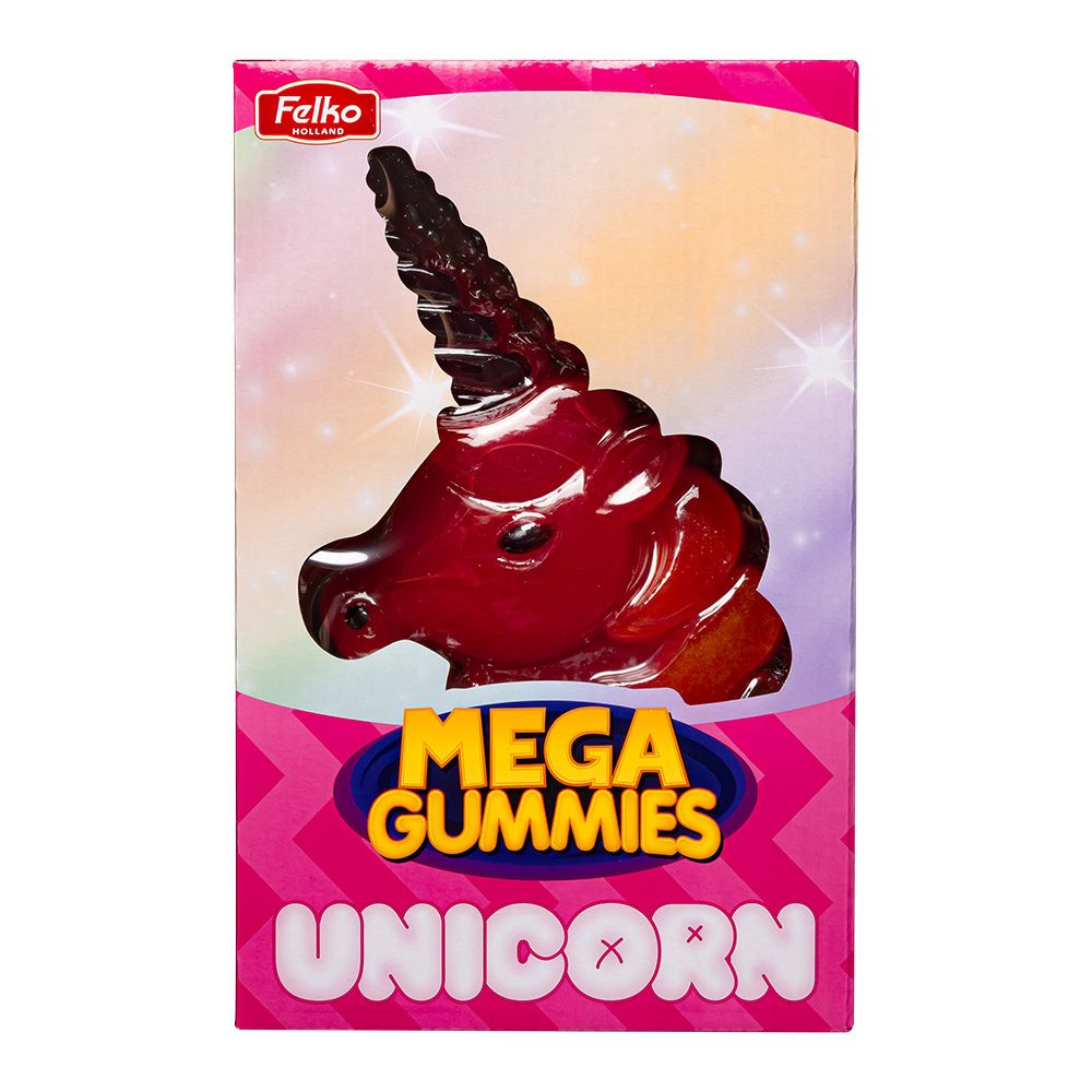 Mega Gummies Unicorn - caramelo gigante con forma de unicornio de 600g ...