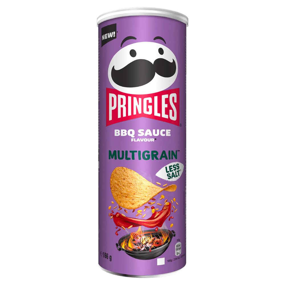 Pringles Multigrain Salsa BBQ - patatas de cereales con sabor a salsa ...