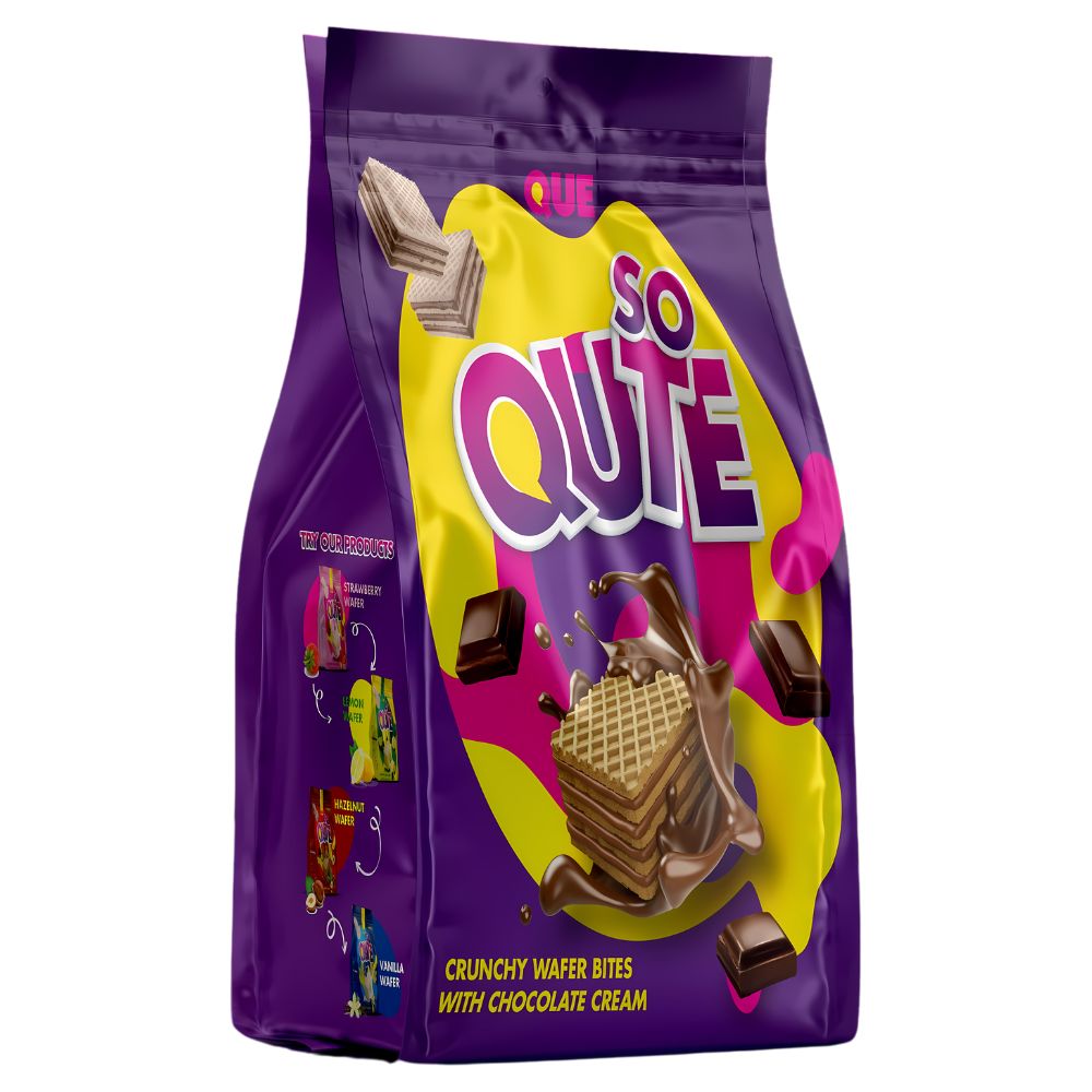 Que Wafer Bites Chocolate - wafer con crema de chocolate de 150g ...