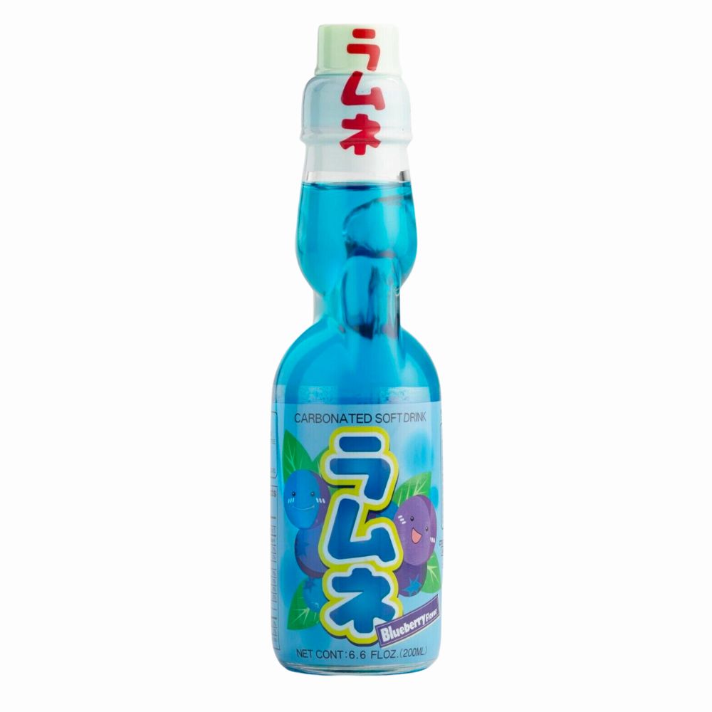 Ramune Blueberry Soda - bebida con sabor a arándano de 200ml – American ...