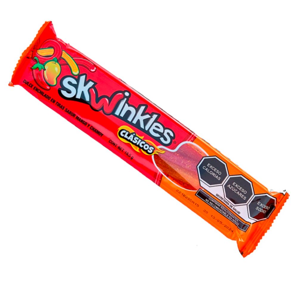 Skwinkles Candy Clasicos Mango Chamoy - caramelos picantes con sabor a ...