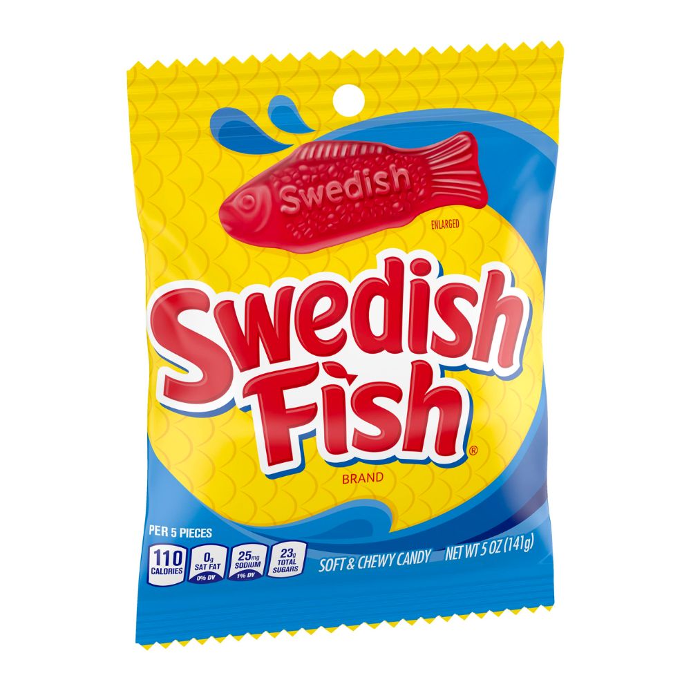 Swedish Fish - caramelos blandos con sabor a frutas de 141g – American ...
