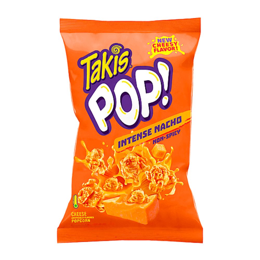 Takis POP Intense Nacho - palomitas de maíz con sabor a queso de 56g ...