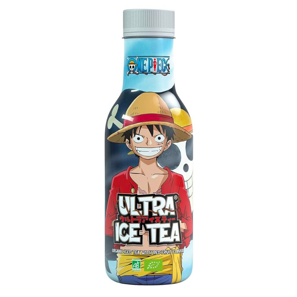 One Piece Ultra Iced Tea Luffy - té con sabor a frutos rojos de 500ml ...
