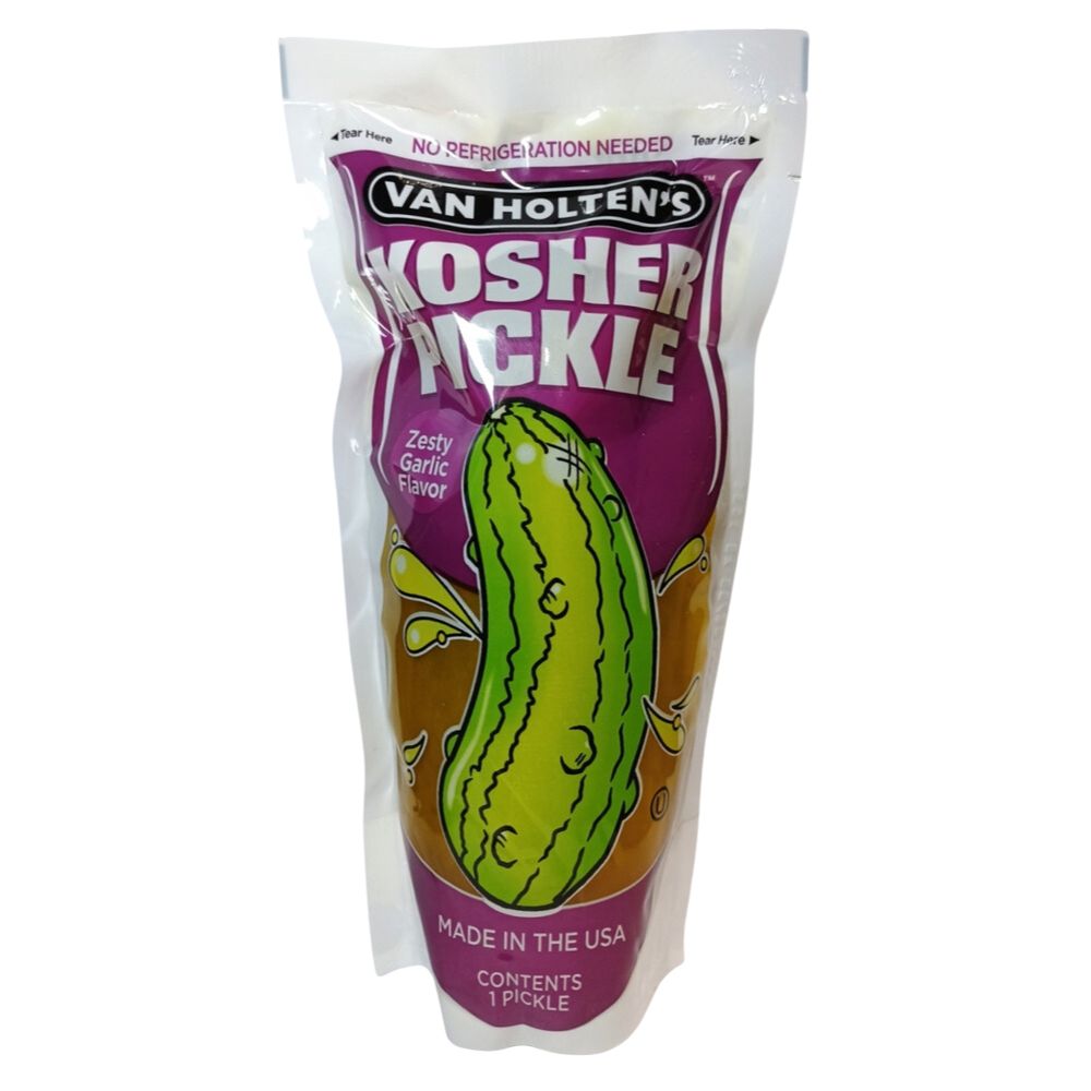 Van Holten's Kosher Pickle Zesty Garlic - pepinillo individual al ajo ...