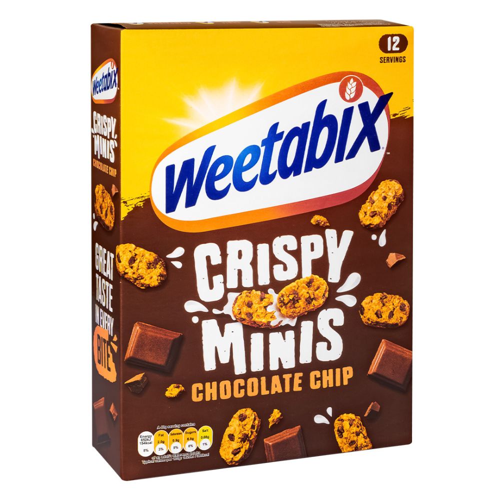 Weetabix Minis Chocolate - cereales con chispas de chocolate de 500g ...