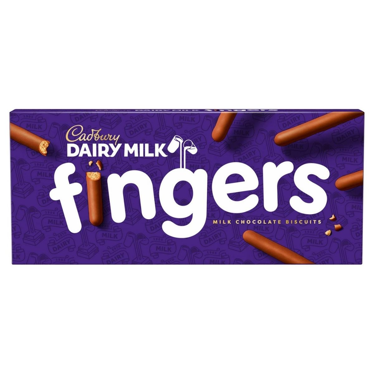 Cadbury Dairy Milk Fingers - galletas cubiertas de chocolate con leche ...