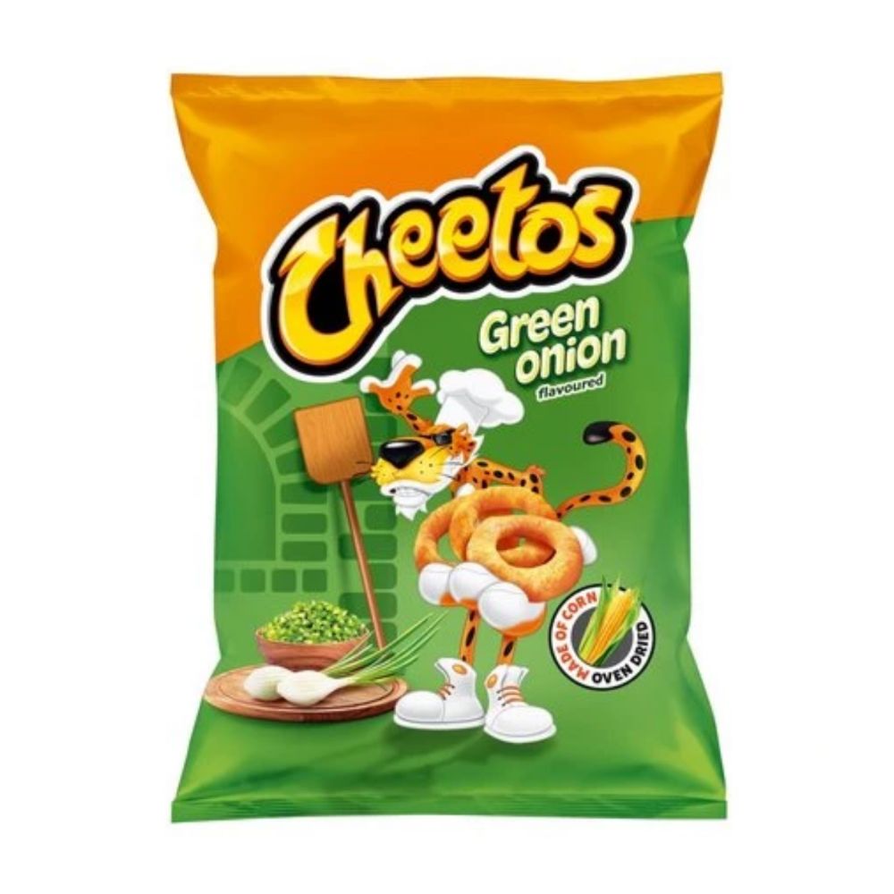 Cheetos Green Onion - papas fritas con sabor a cebolla verde de 130g ...
