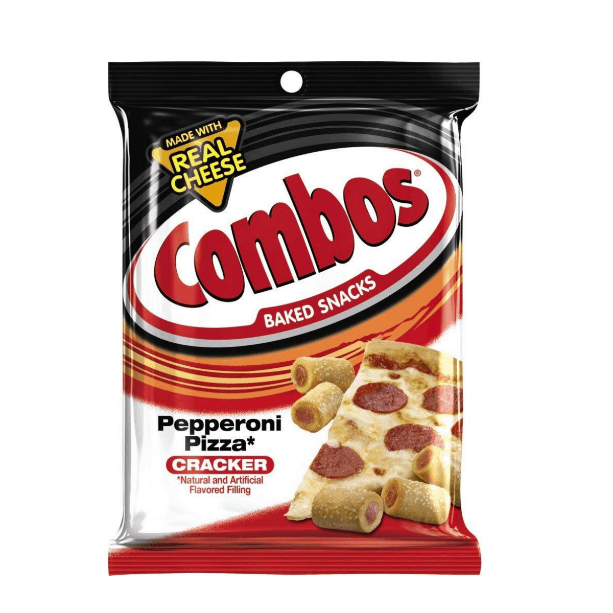 Combos Pepperoni Pizza Cracker Big Pack - cracker sabor pizza al salami ...